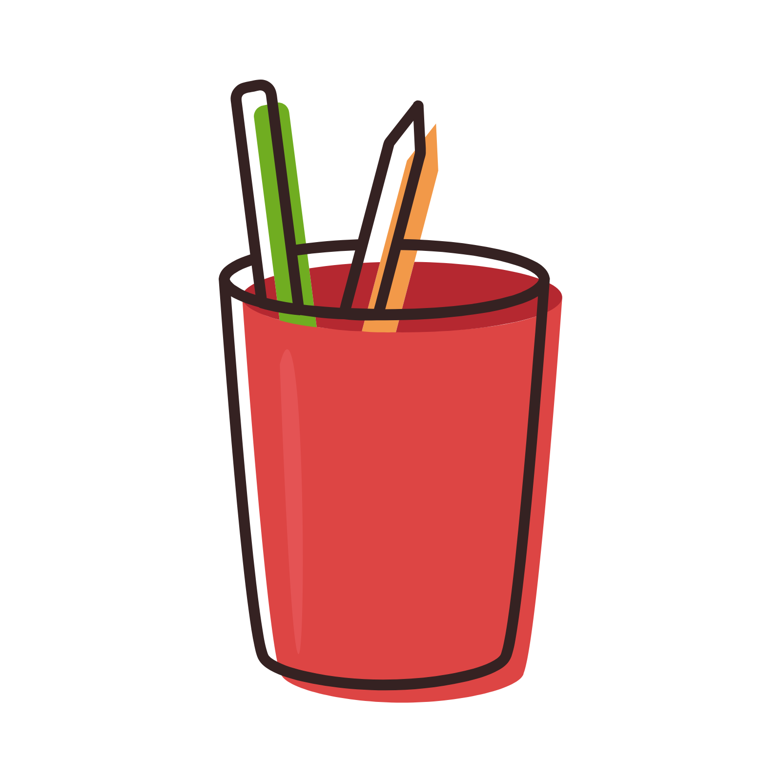 Writing and Correction Supplies – Paper Cart