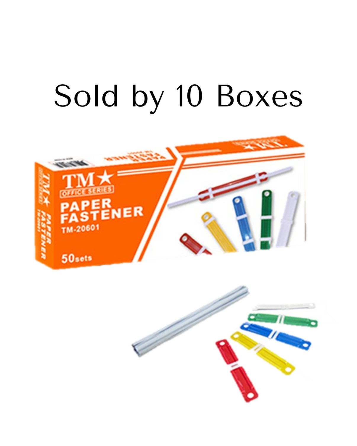 TM Plastic Fastener TM-20601 | 10Box – Paper Cart