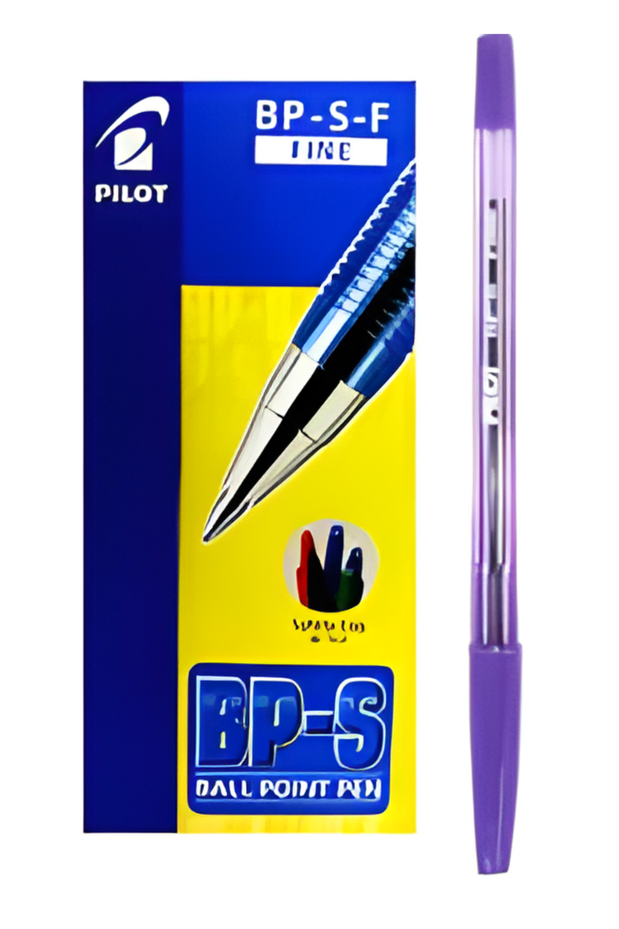 Pilot BP-S-F Ballpen 0.7mm | 12pcs – Paper Cart