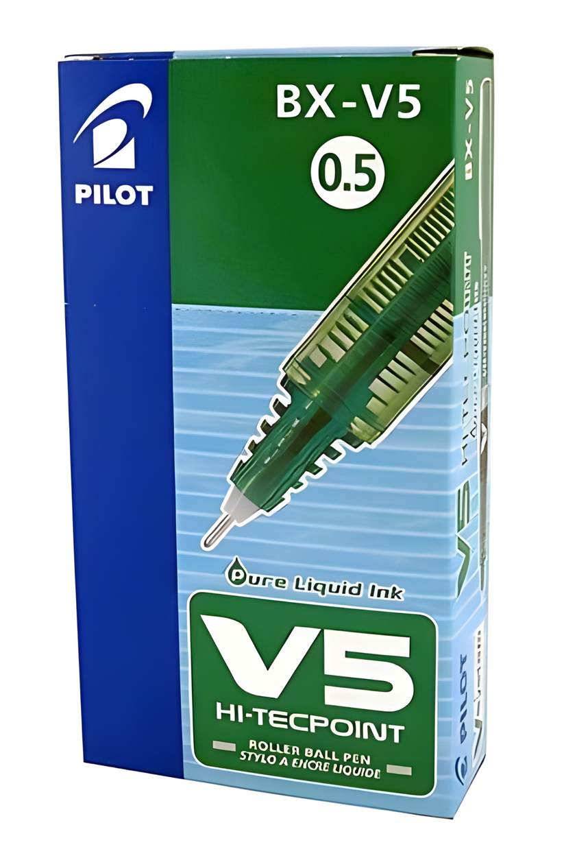 Pilot Hi-Techpoint Pen BX-V5 0.5mm | 12pcs – Paper Cart
