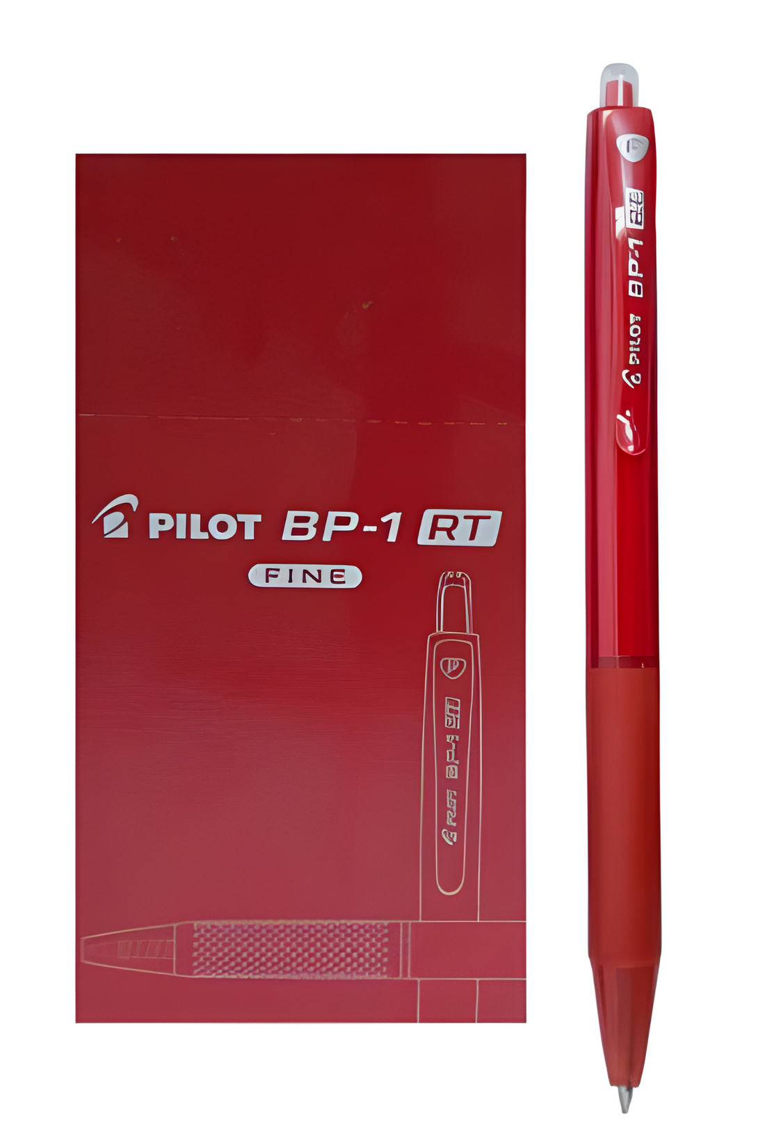 Pilot BP-1RT Retractable Ballpen 0.7mm | 12pcs – Paper Cart