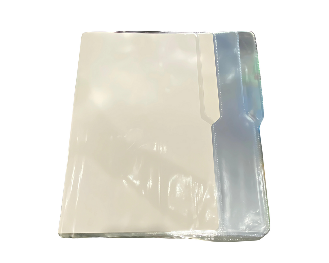 Plastic Folder Jacket Long (500pcs) – Paper Cart