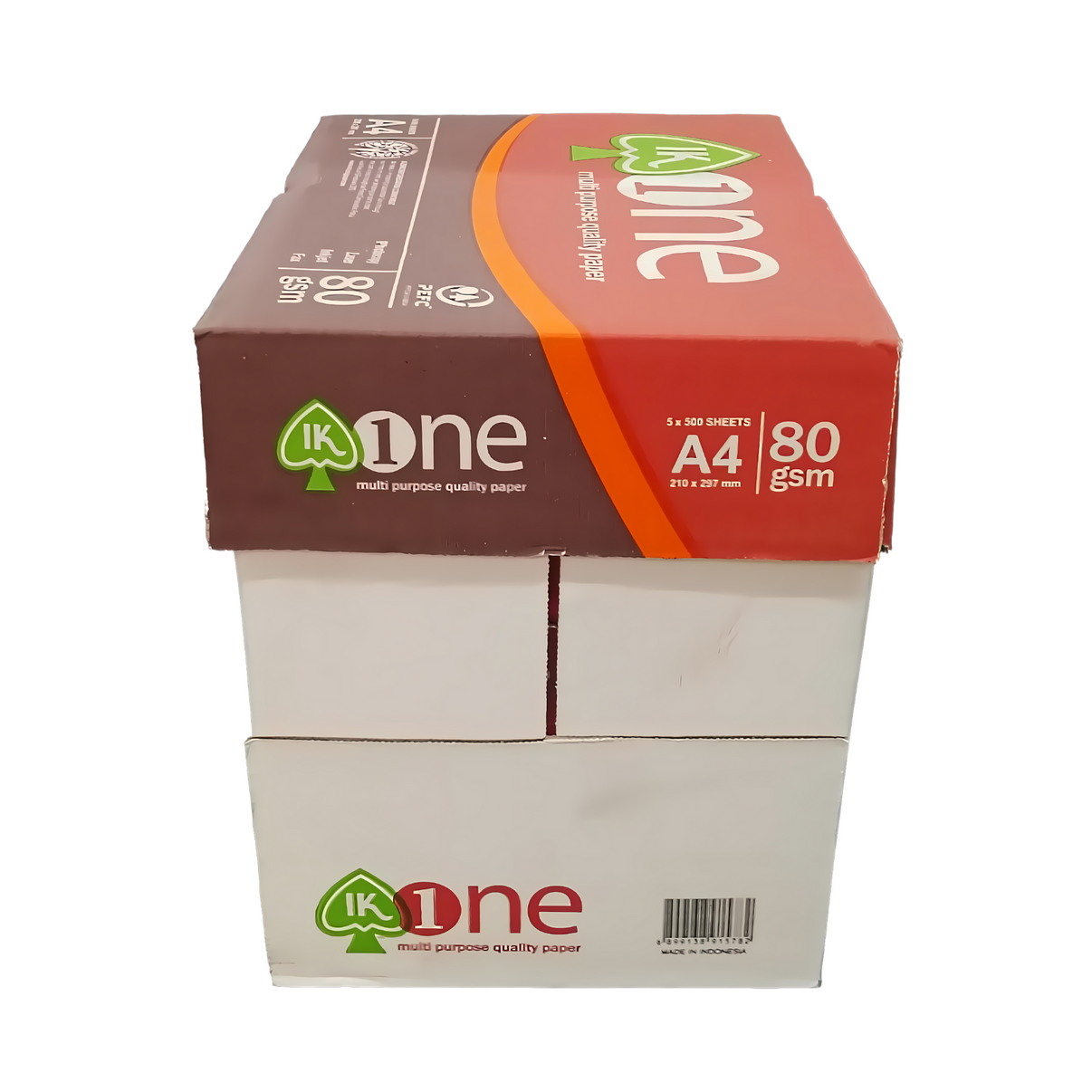 A One Bond Paper 80gsm A4 (5reams) – Paper Cart