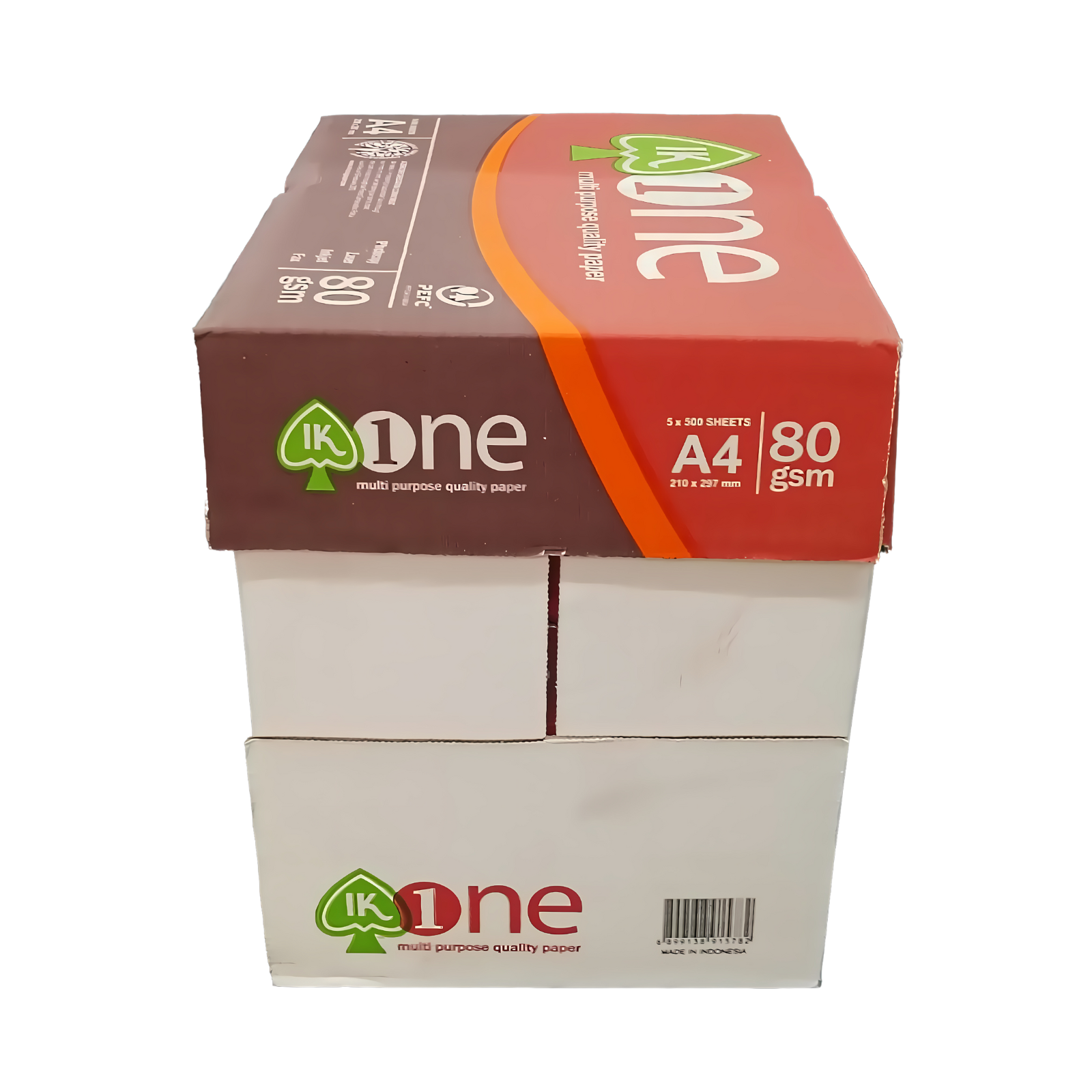 A One Bond Paper 80gsm A4 (5reams) – Paper Cart
