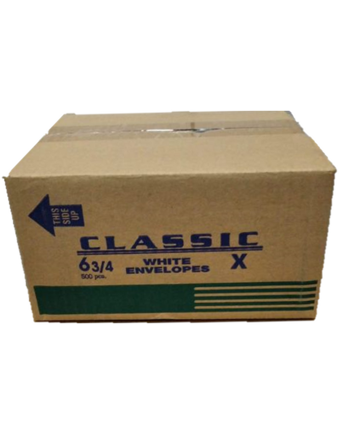 Letter White Envelope w/ Window | 500pcs – Paper Cart