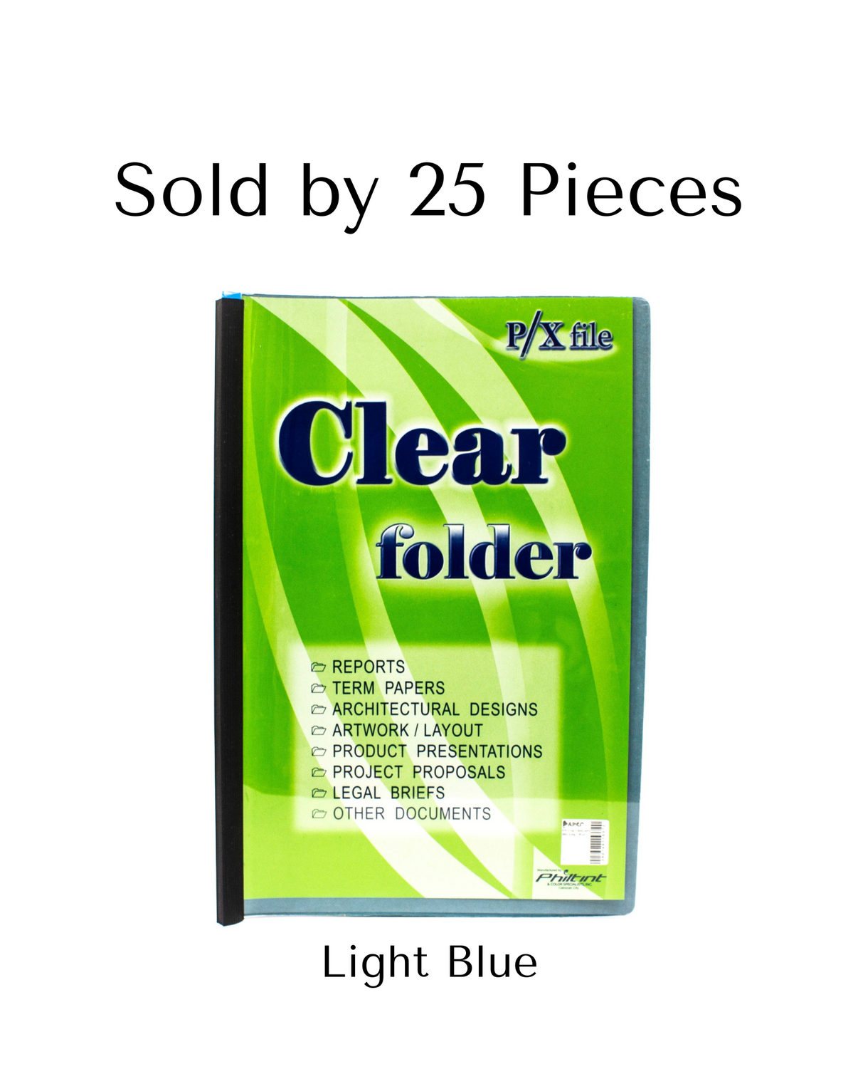 P/X Folder with Slide Long | 25pcs – Paper Cart