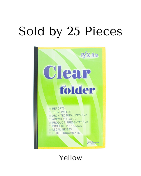 P/X Folder with Slide Long | 25pcs – Paper Cart