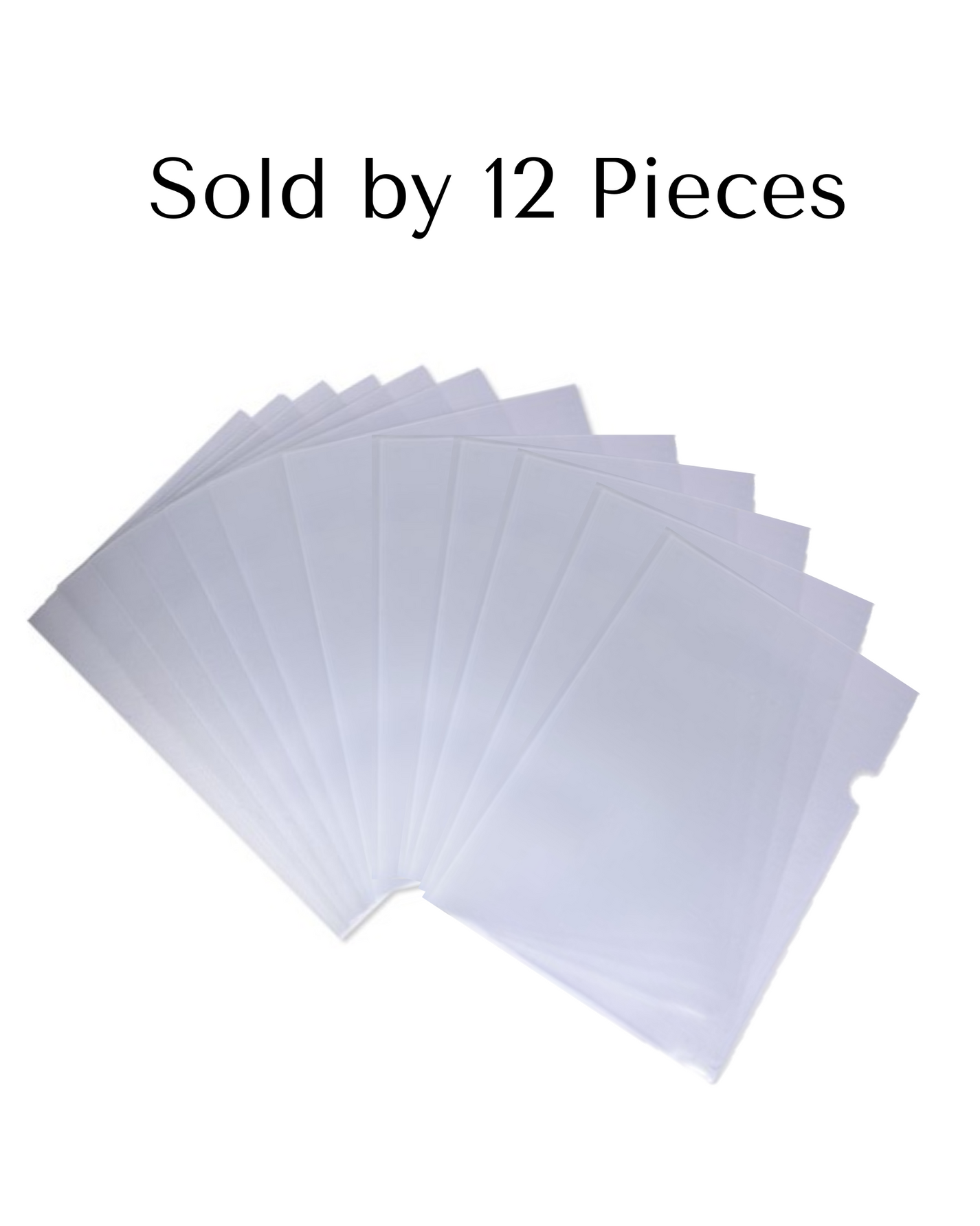 L-Type Folder Long | 12pcs – Paper Cart