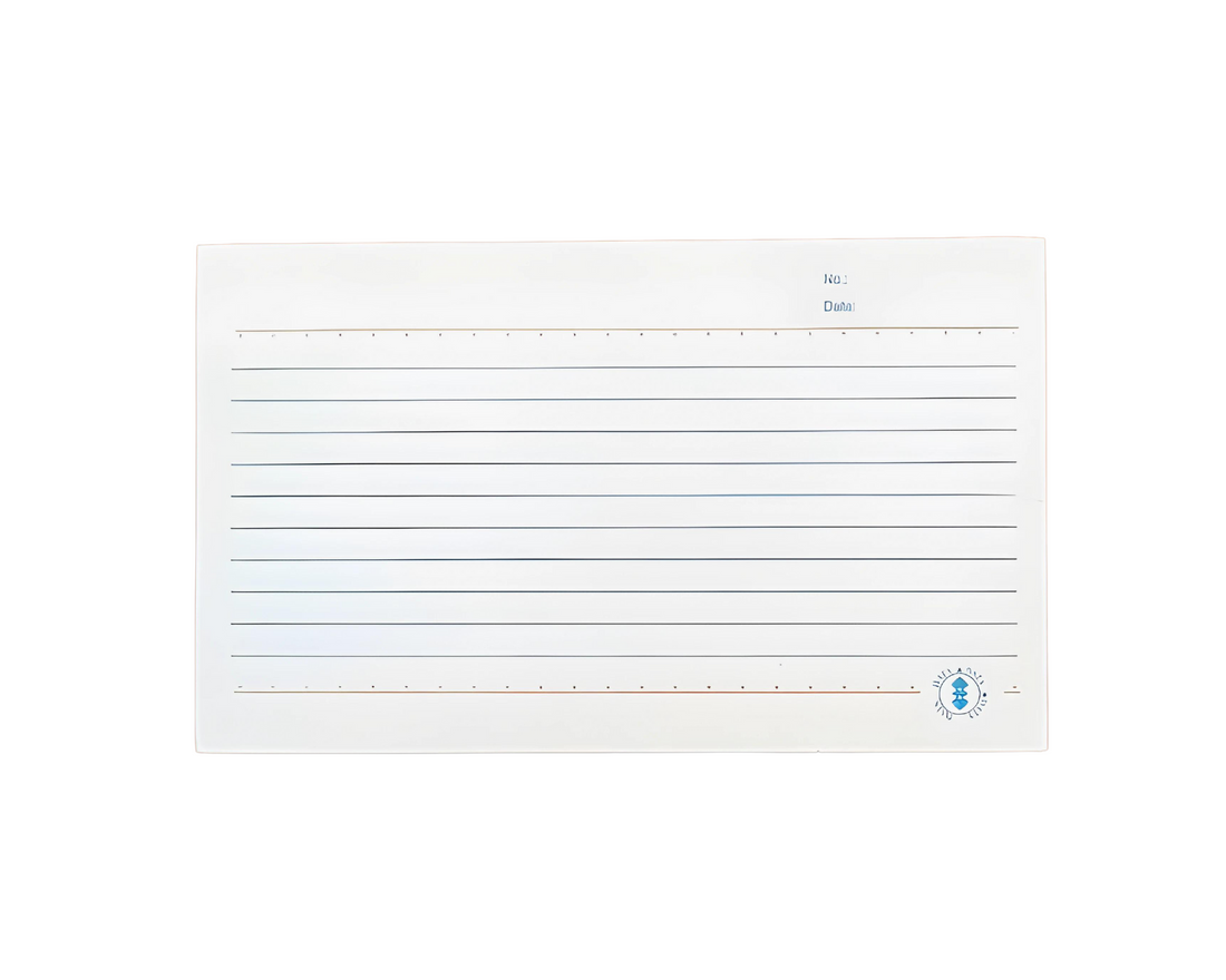 Data White Index Card 3x5in | 100pcs – Paper Cart