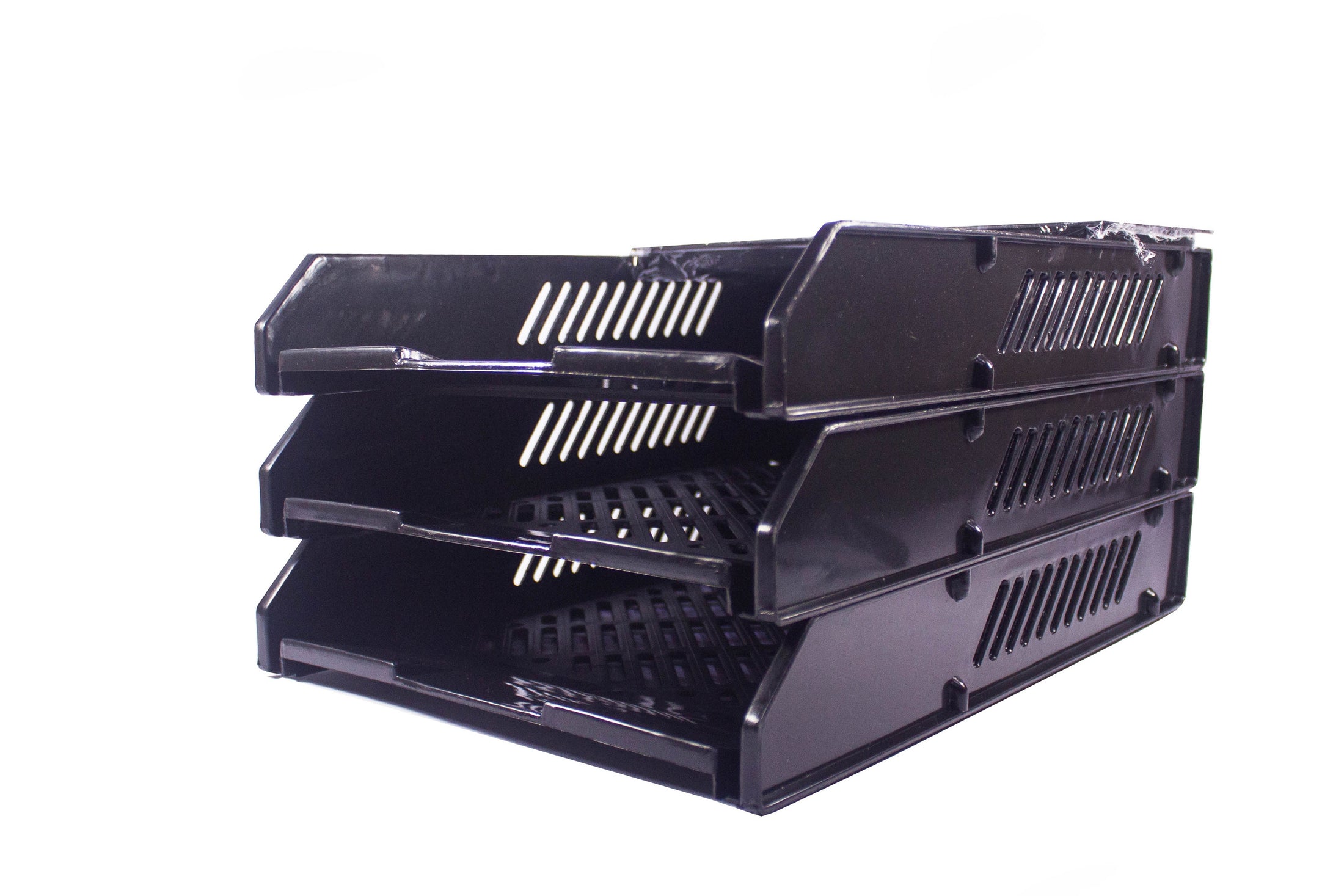 Smart Plastic File Tray with Pen Tray S423 | 3 Layers – Paper Cart