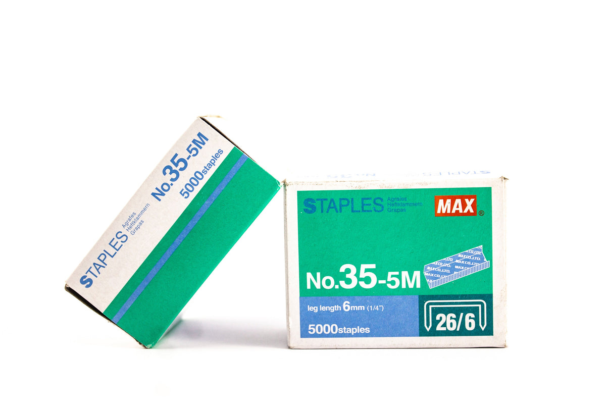 Max Staple Wire No.35 | 25Box – Paper Cart