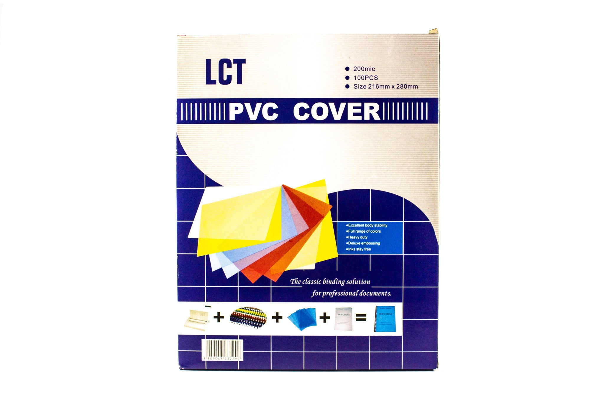 PVC Cover 200mic Short | 100pcs – Paper Cart