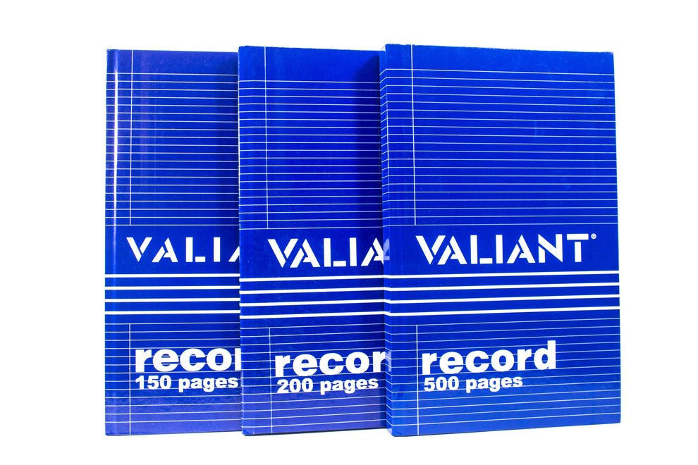 Valiant Record Book Regular – Paper Cart