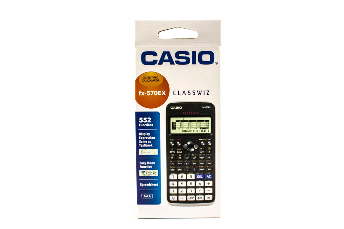 Casio Scientific Calculator FX-570CW – Paper Cart