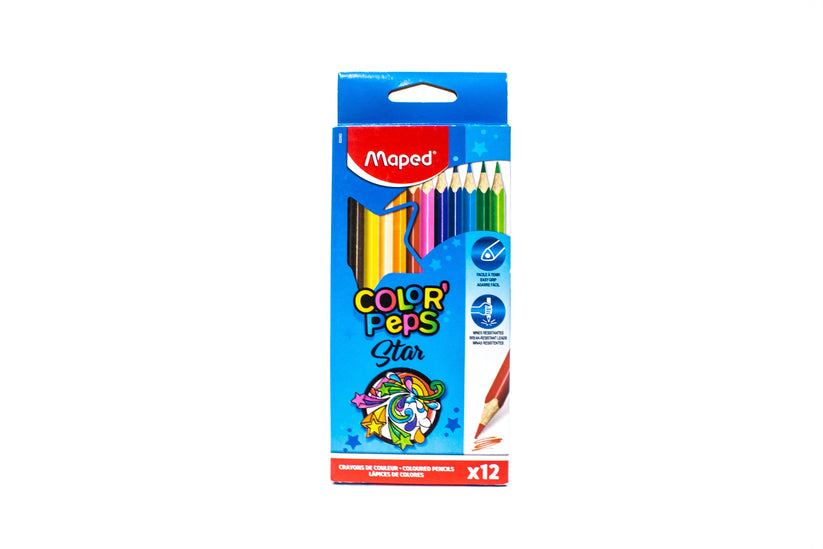 Maped Color Peps Coloring Pencil 832062 12Color – Paper Cart