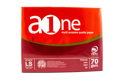 A One Bond Paper 70GSM (5reams) – Paper Cart