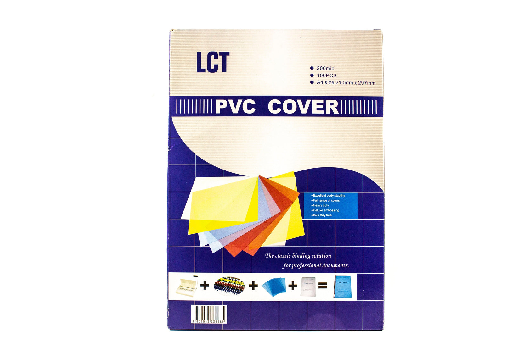 PVC Cover 200mic A4 | 100pcs – Paper Cart