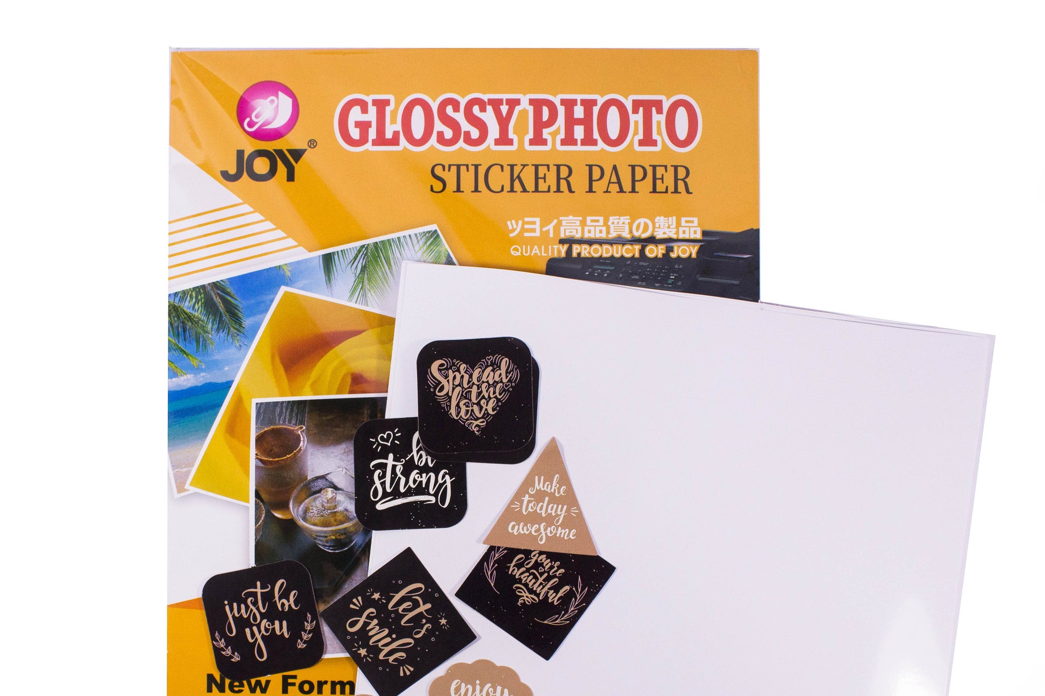 Joy Glossy Sticker Photopaper 135gsm A4 | 10Pack – Paper Cart