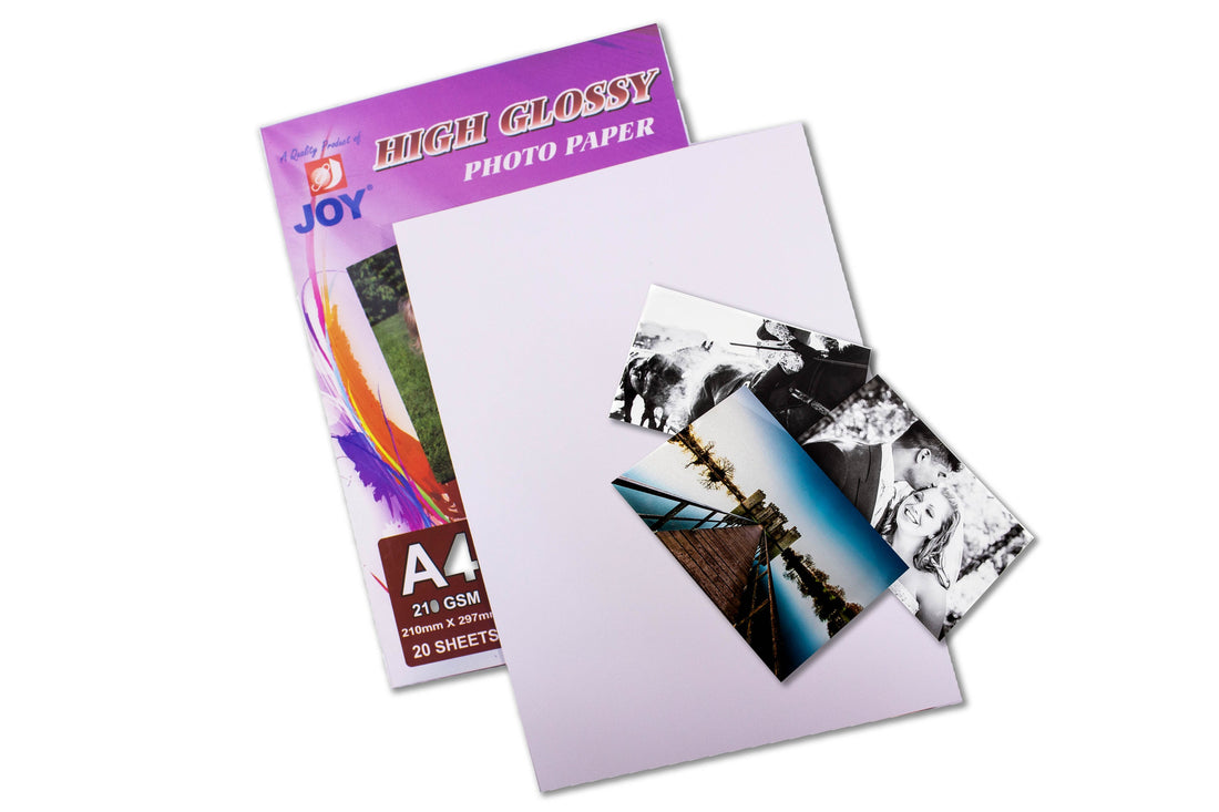 Joy Photo Paper A4 Glossy 210gsm | 10Pack – Paper Cart
