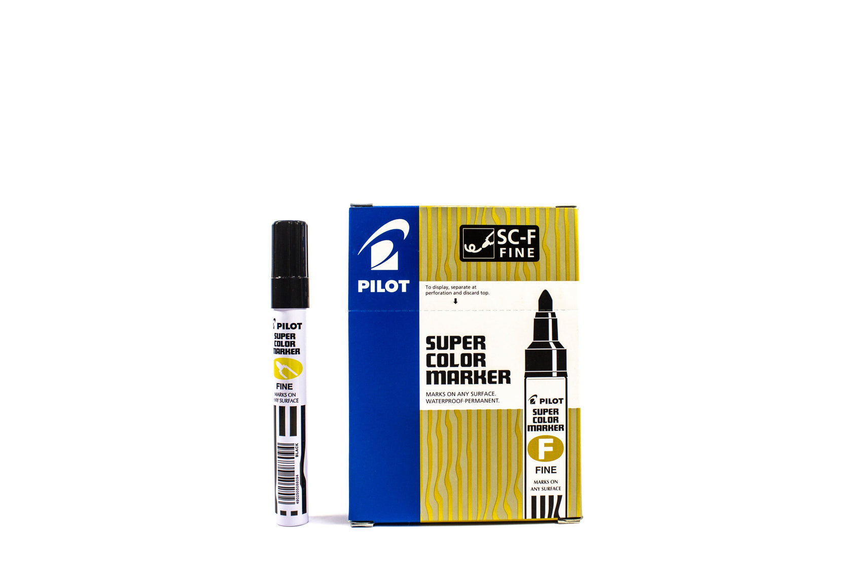 Pilot Permanent Marker Fine | 12pcs – Paper Cart