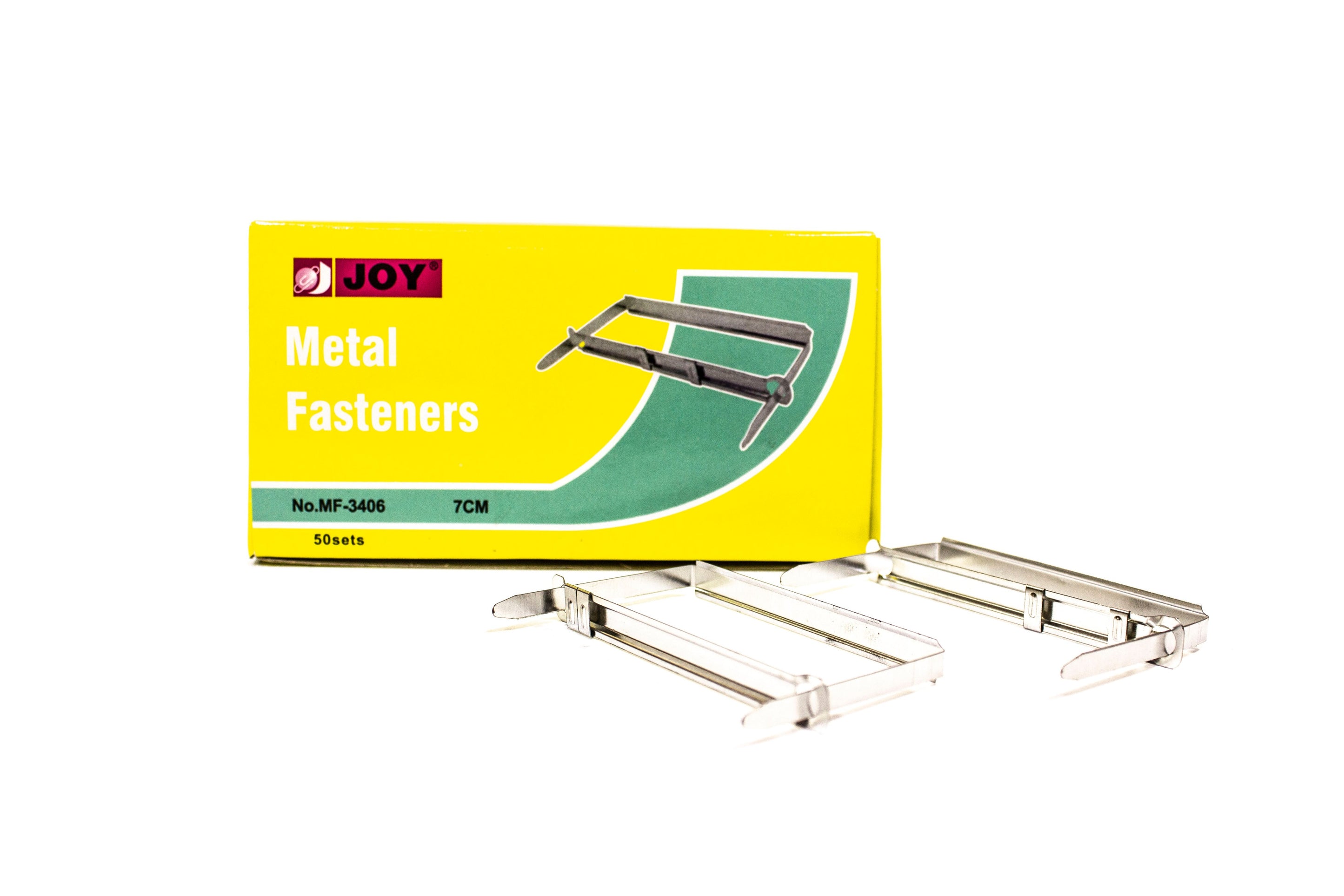 Joy Paper Fastener Metal 7cm | 10Box – Paper Cart