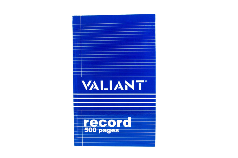 Valiant Record Book Regular – Paper Cart
