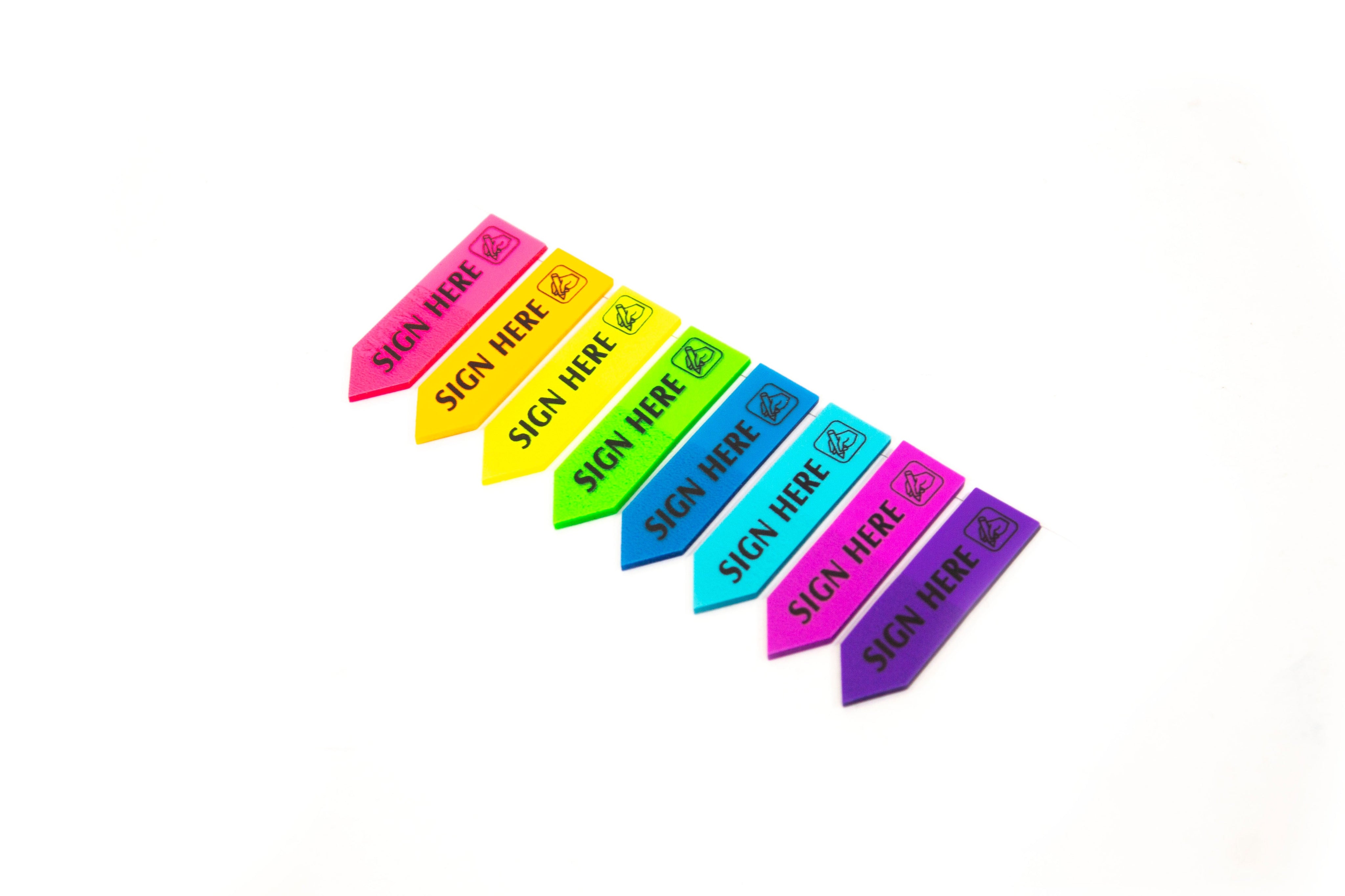 Joy Sticky Notes Film Index Sign Here SH-181 (20set) – Paper Cart