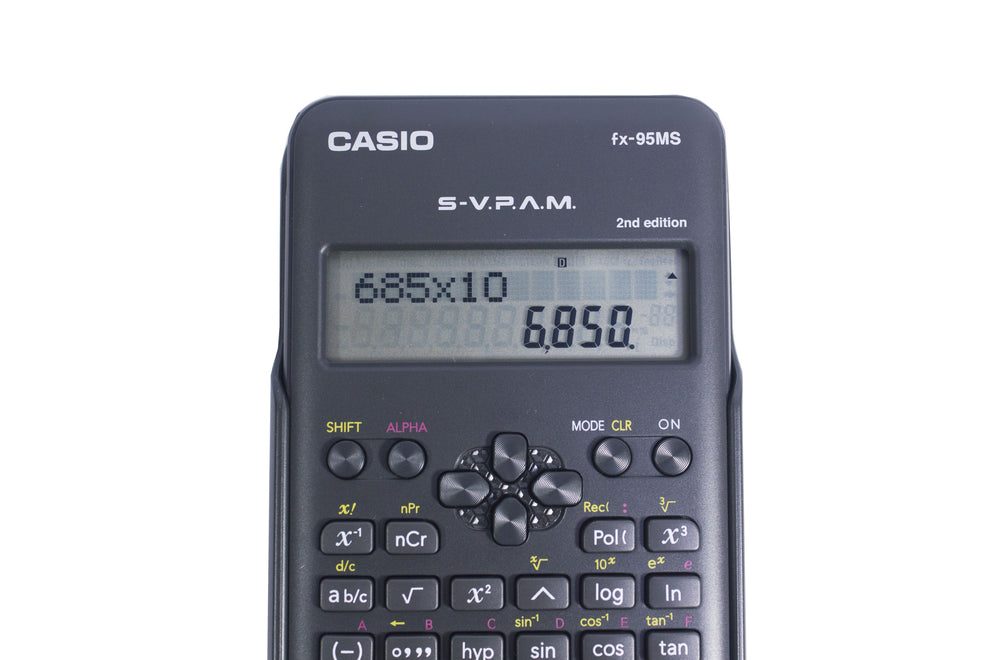 Casio Scientific Calculator FX-95MS – Paper Cart
