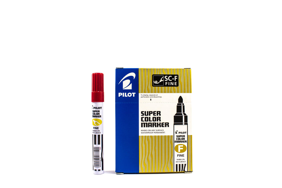 Pilot Permanent Marker Fine | 12pcs – Paper Cart