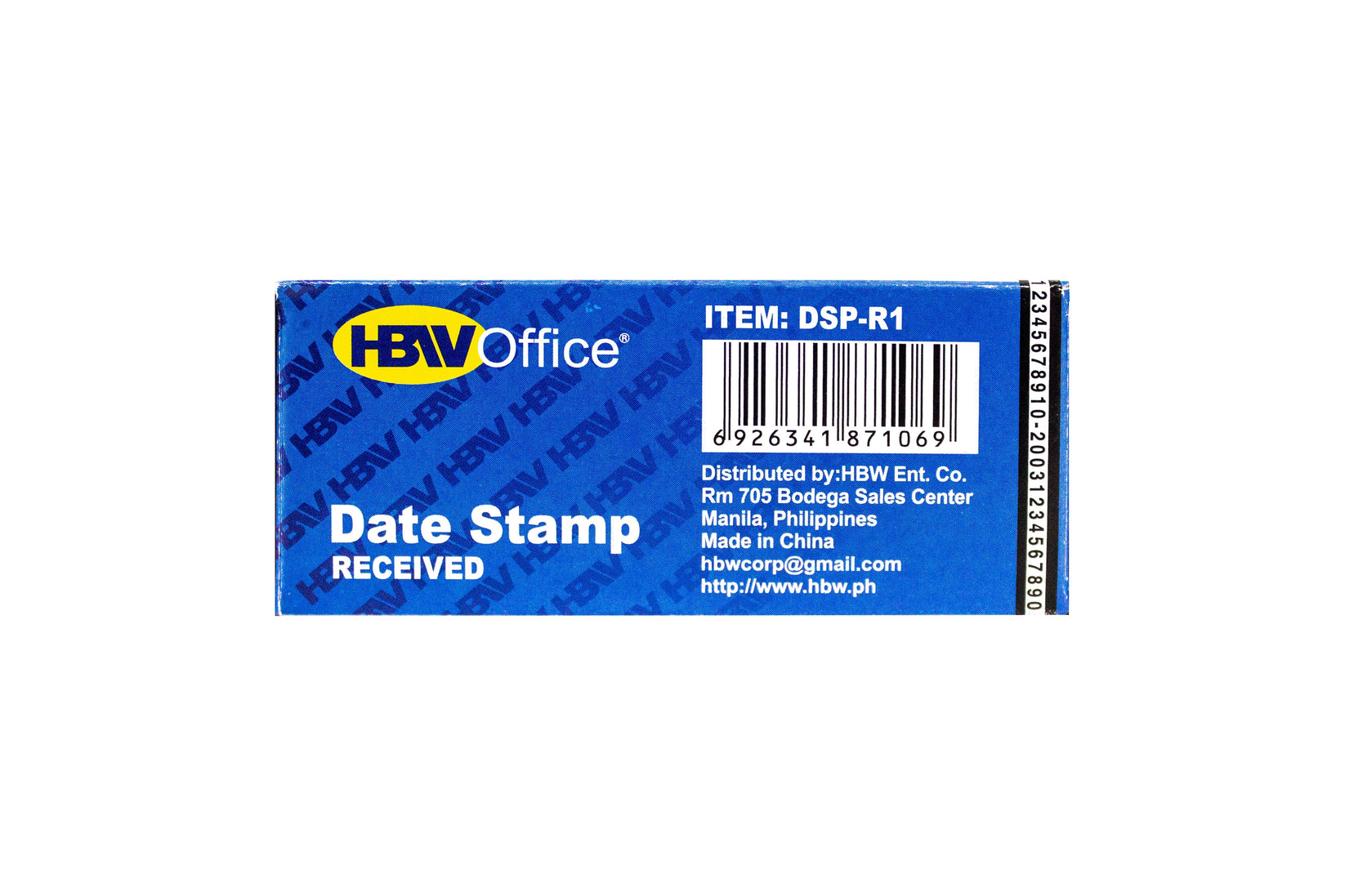 HBW Received Dater Stamp DSP-R1 (12pcs) – Paper Cart