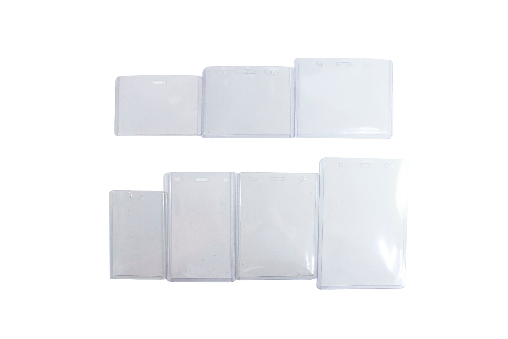 ID Card Plastic Holder (20pcs) – Paper Cart