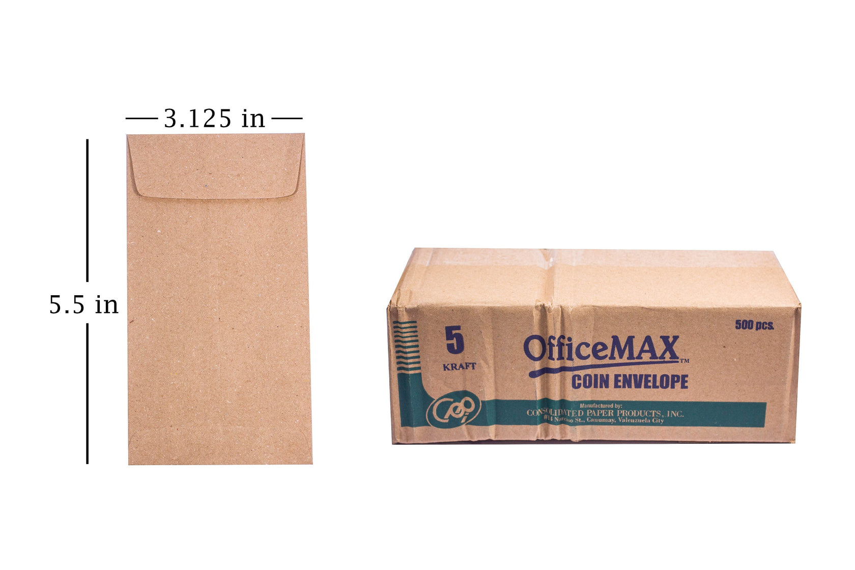 Coin Envelope | 500pcs – Paper Cart