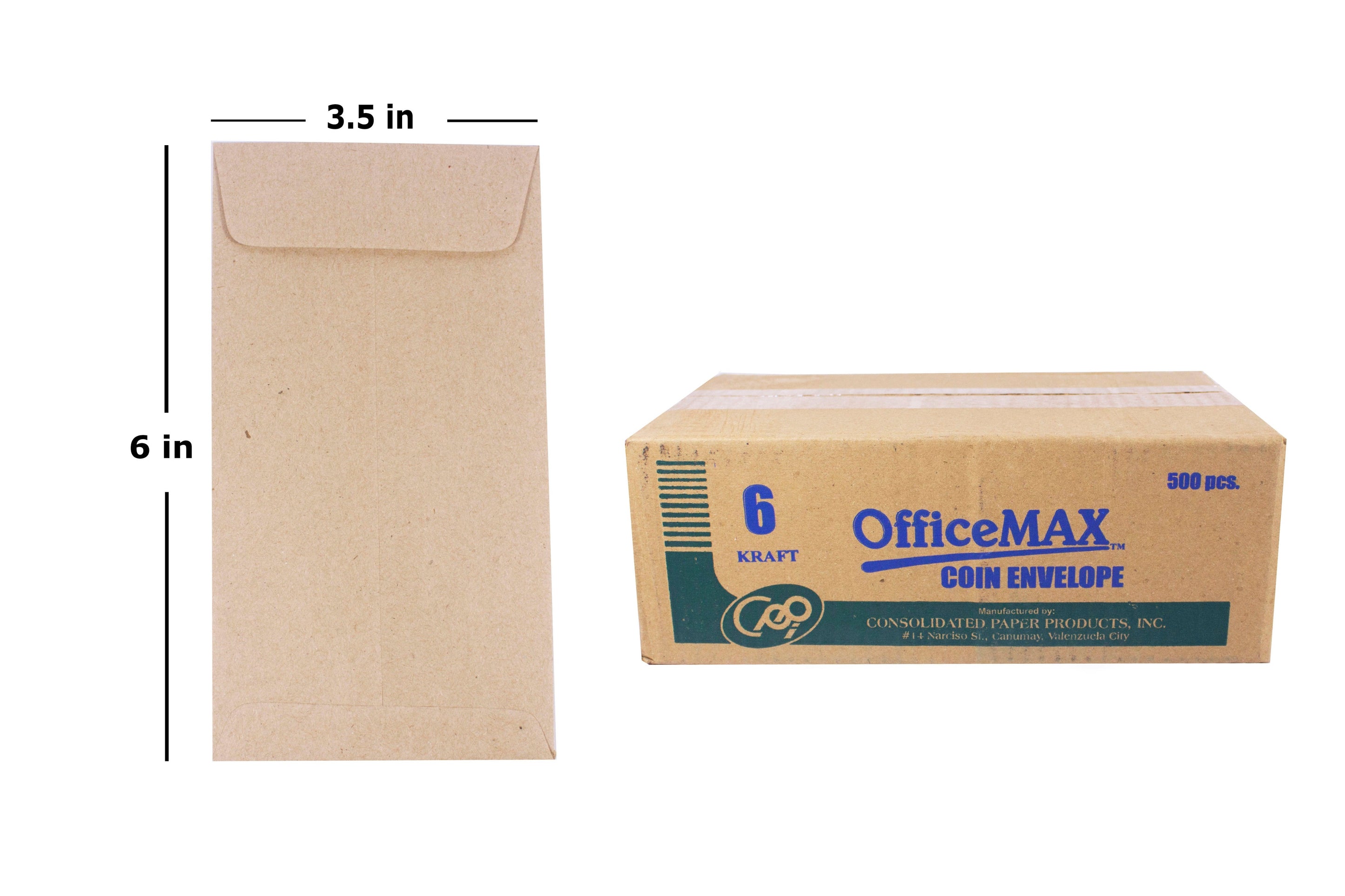 Coin Envelope | 500pcs – Paper Cart