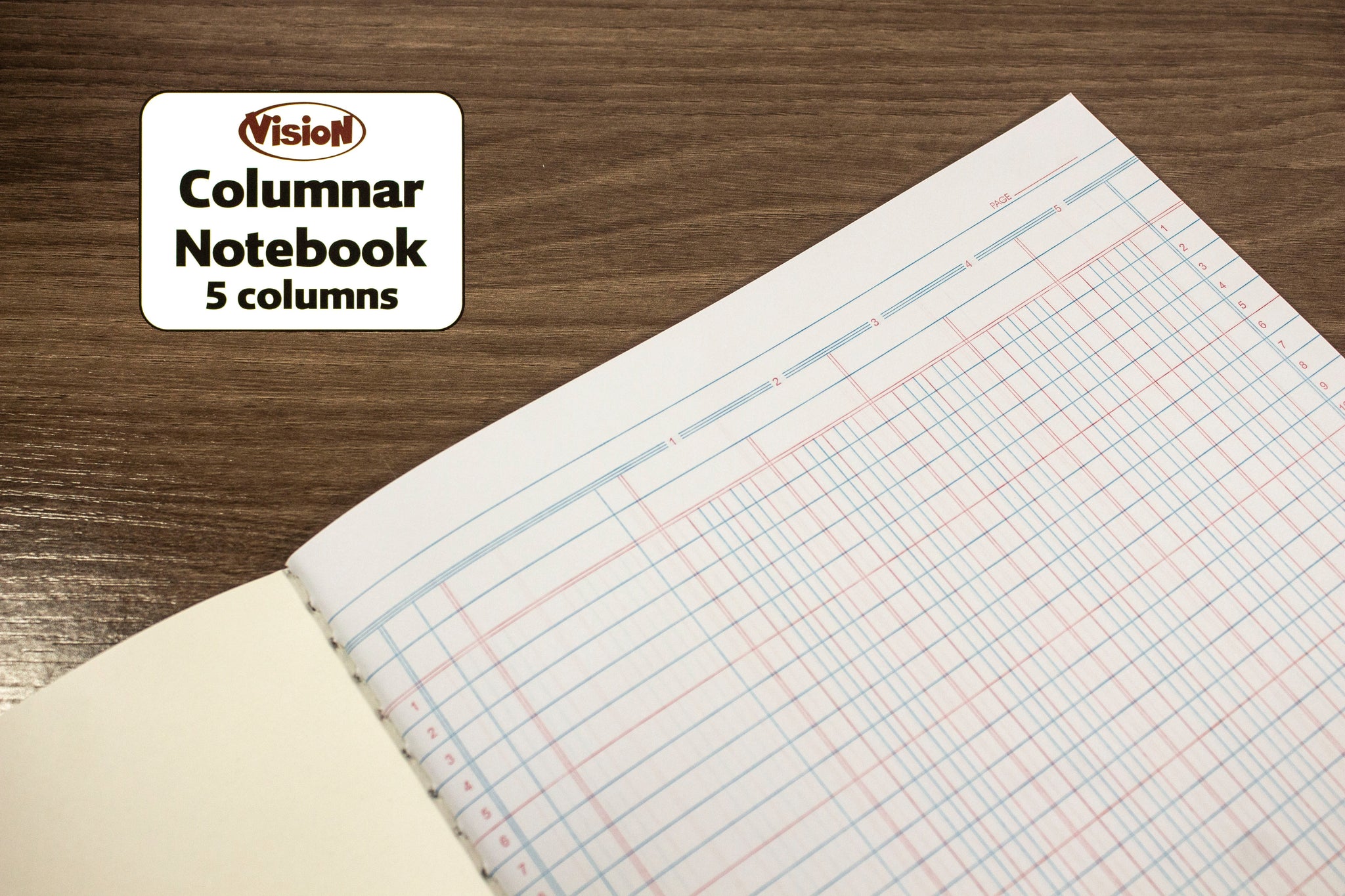 Vision Columnar Notebook | 10pcs – Paper Cart