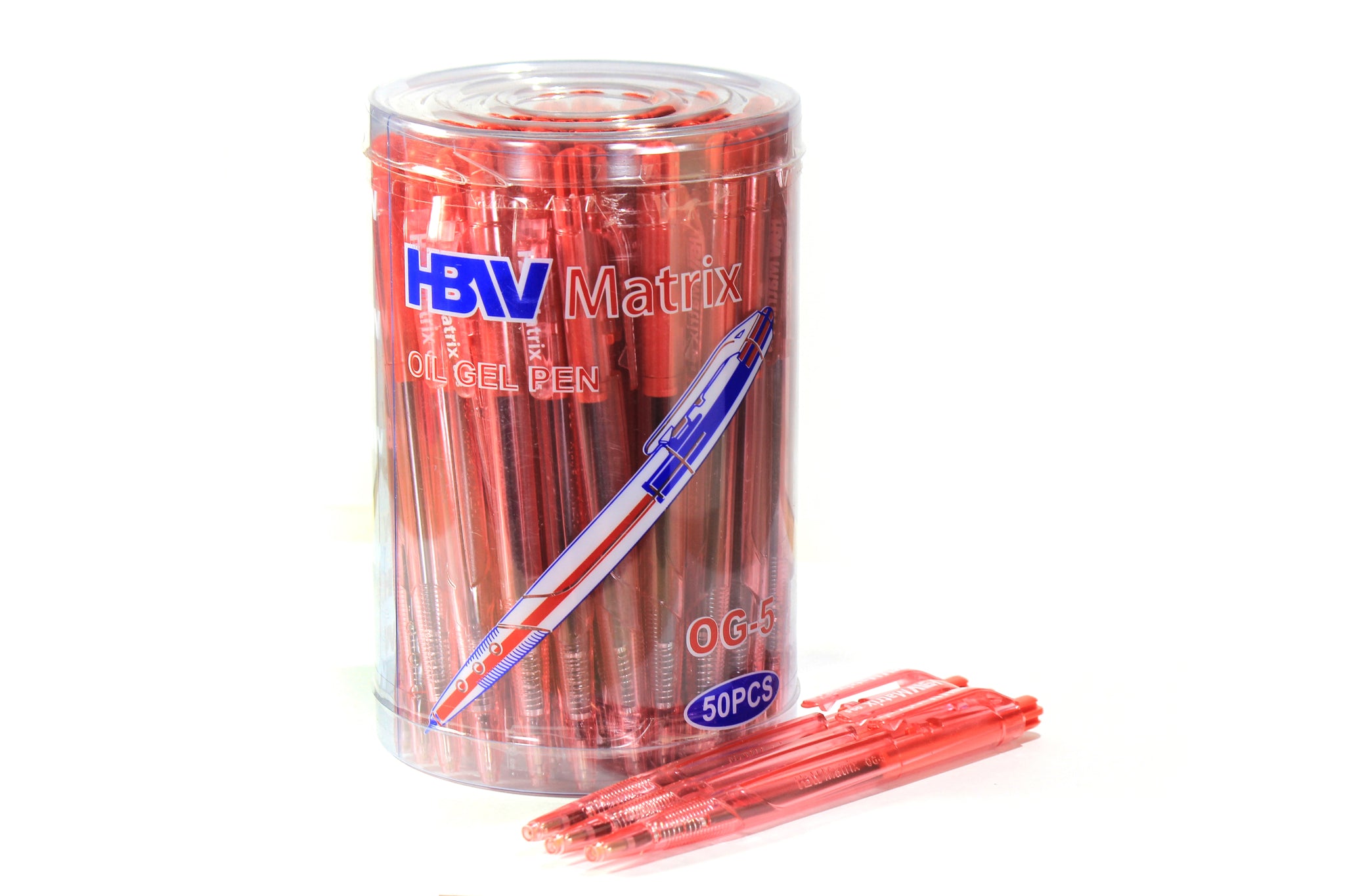 HBW Retractable Ballpen Matrix OG-5 | 50pcs – Paper Cart