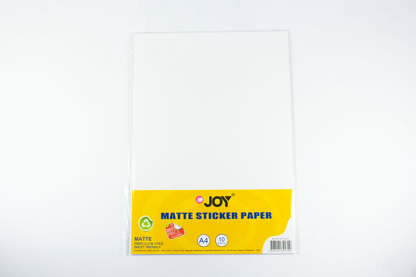 Joy Sticker Paper A4 | 20Pack – Paper Cart
