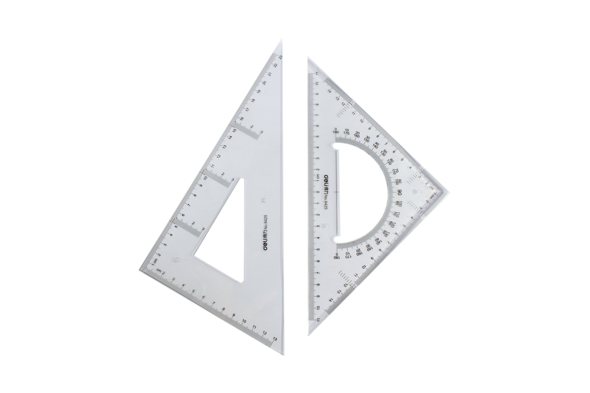 Deli Triangle Ruler Set – Paper Cart