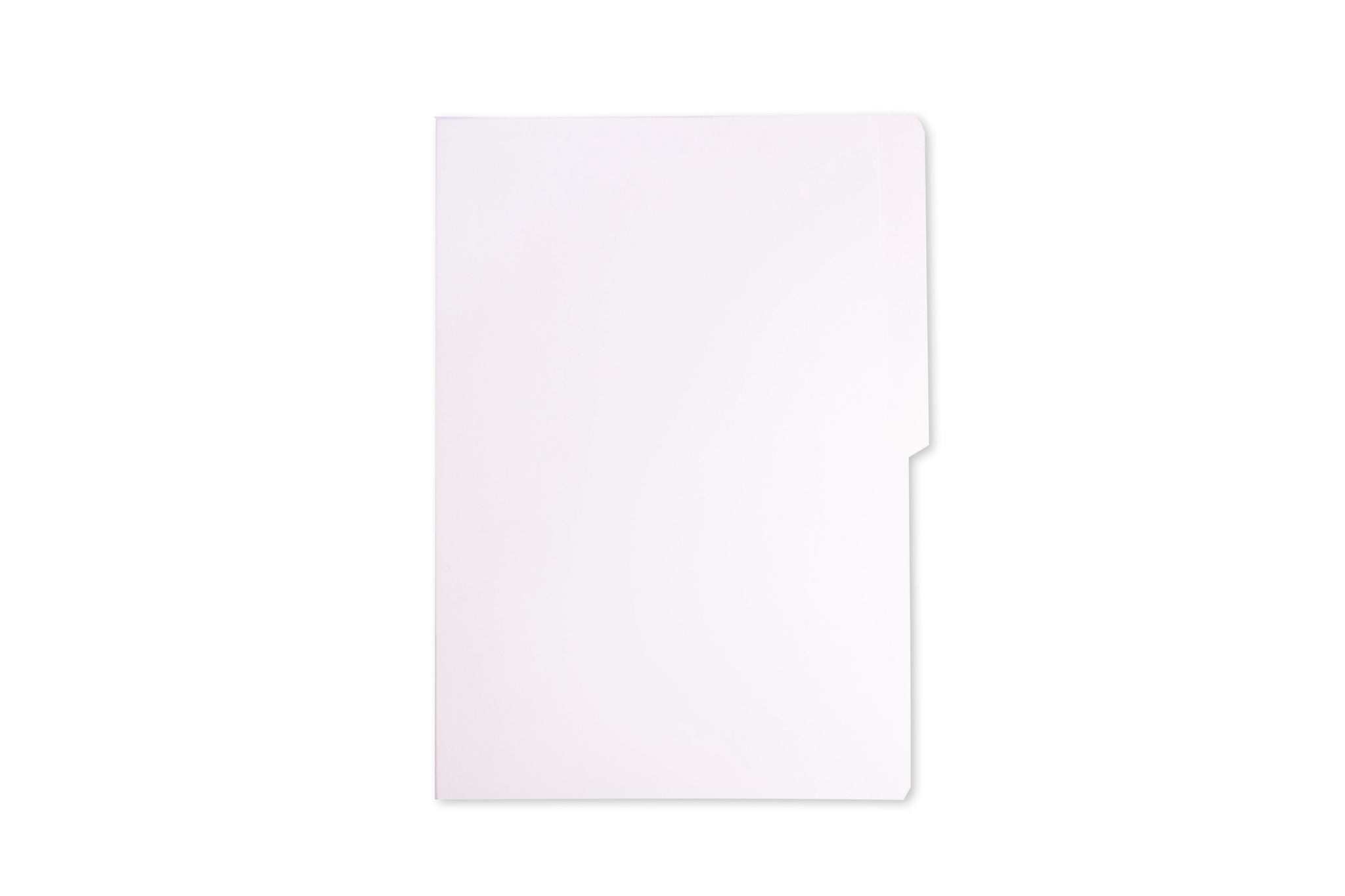 White Folder Long (500pcs) – Paper Cart